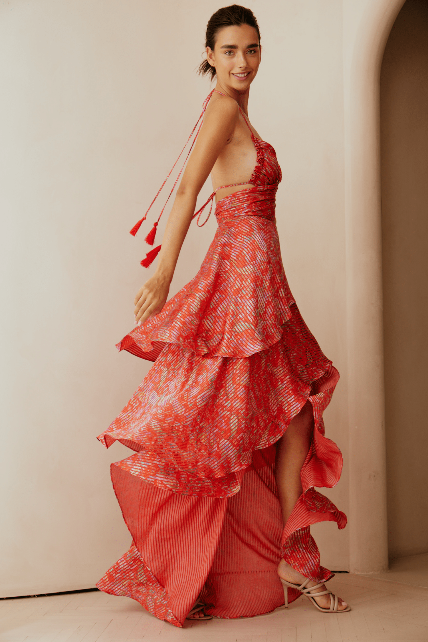 Carla Red Dress - Porterist